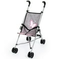 Bayer Design Grey Doll Umbrella Stroller - Dolls up to 18", W/ Seat ...