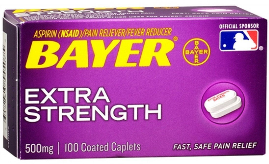 Bayer Ex Strength 500mg C Size 100ct Bayer Extra Nepal | Ubuy