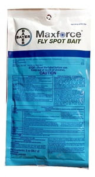 Bayer Maxforce Flyspot Fly Bait, Indoor and Outdoor, Granular, 2 oz ...