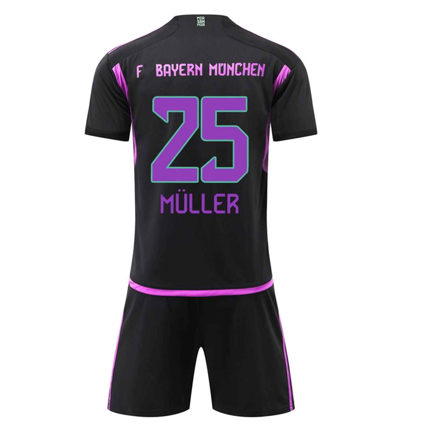 Bayern 23/24 Away Shirt with Muller 20 Printing - Walmart.com