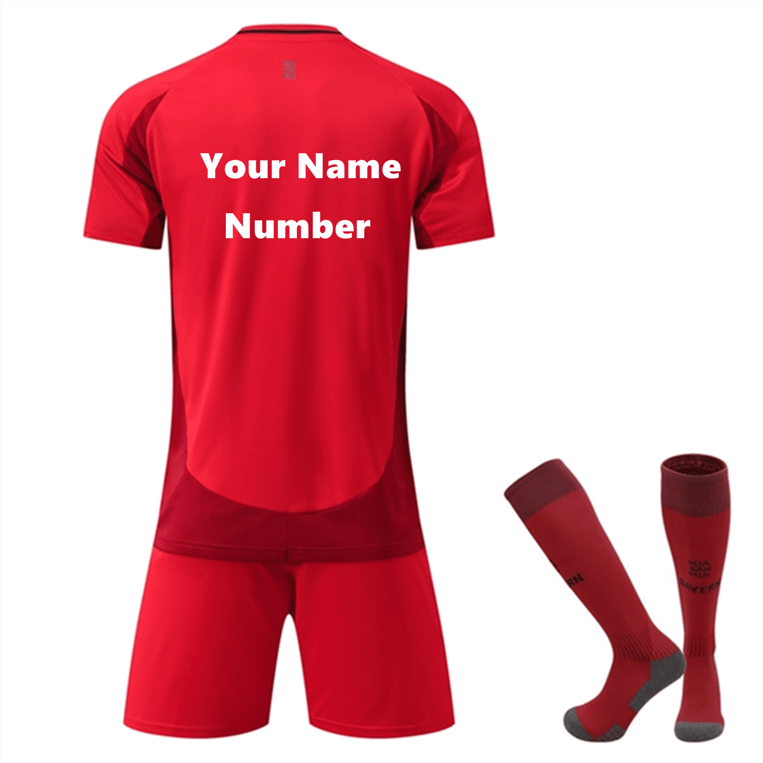 Bayern Munich 24/25 Customized Soccer Jersey Kit - Walmart.com
