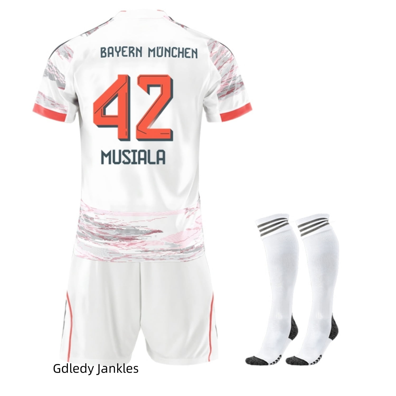 Bayern Munich 25/26 Authentic #42 Musiala Away Soccer Kit - Walmart.com