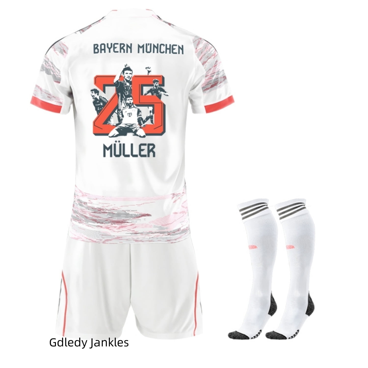 Bayern Munich 25/26 Authentic Muller 25th Anniversary Soccer Kit ...