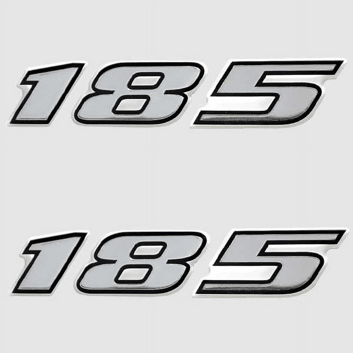 Bayliner 185 Mirror Finish Boat Decal (Pair) - Walmart.com