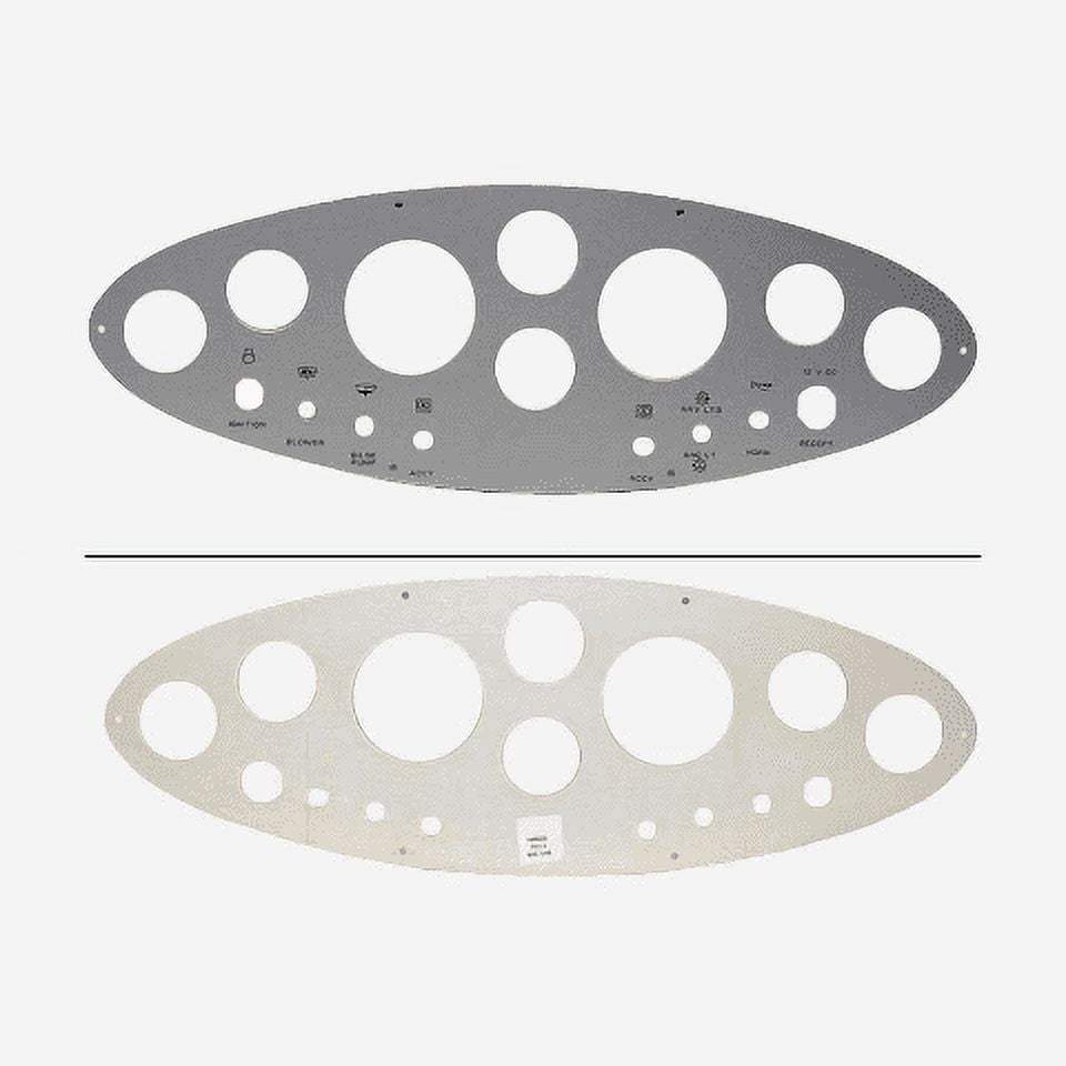 Bayliner Boat Blank Gauge Switch Panel 1888335 | 23 x 8 Inch Aluminum ...