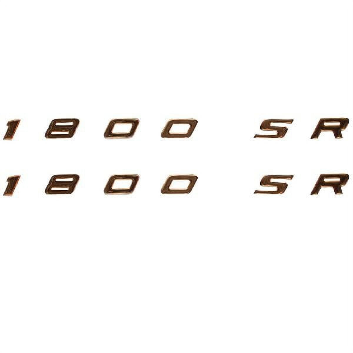 Bayliner Boat Raised Decals | 1800 Maxum SR 16 x 1 Inch Gold (Pair ...