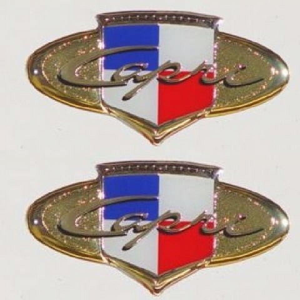 Bayliner Boat Raised Emblem Decal Stickers 77679 | Capri Logo (Pair ...