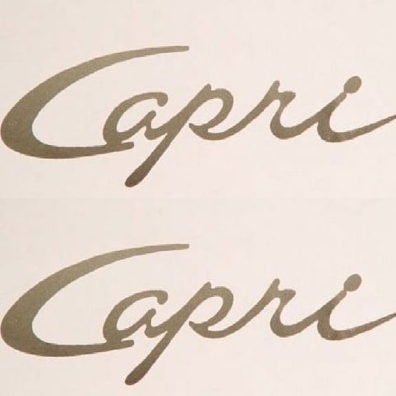 Bayliner Capri Decals