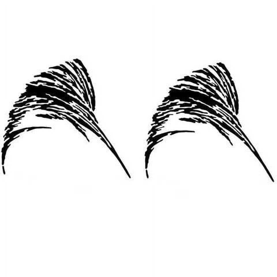 Bayliner Boat Graphic Decals | Black Marlin Stickers (Pair) - Walmart.com