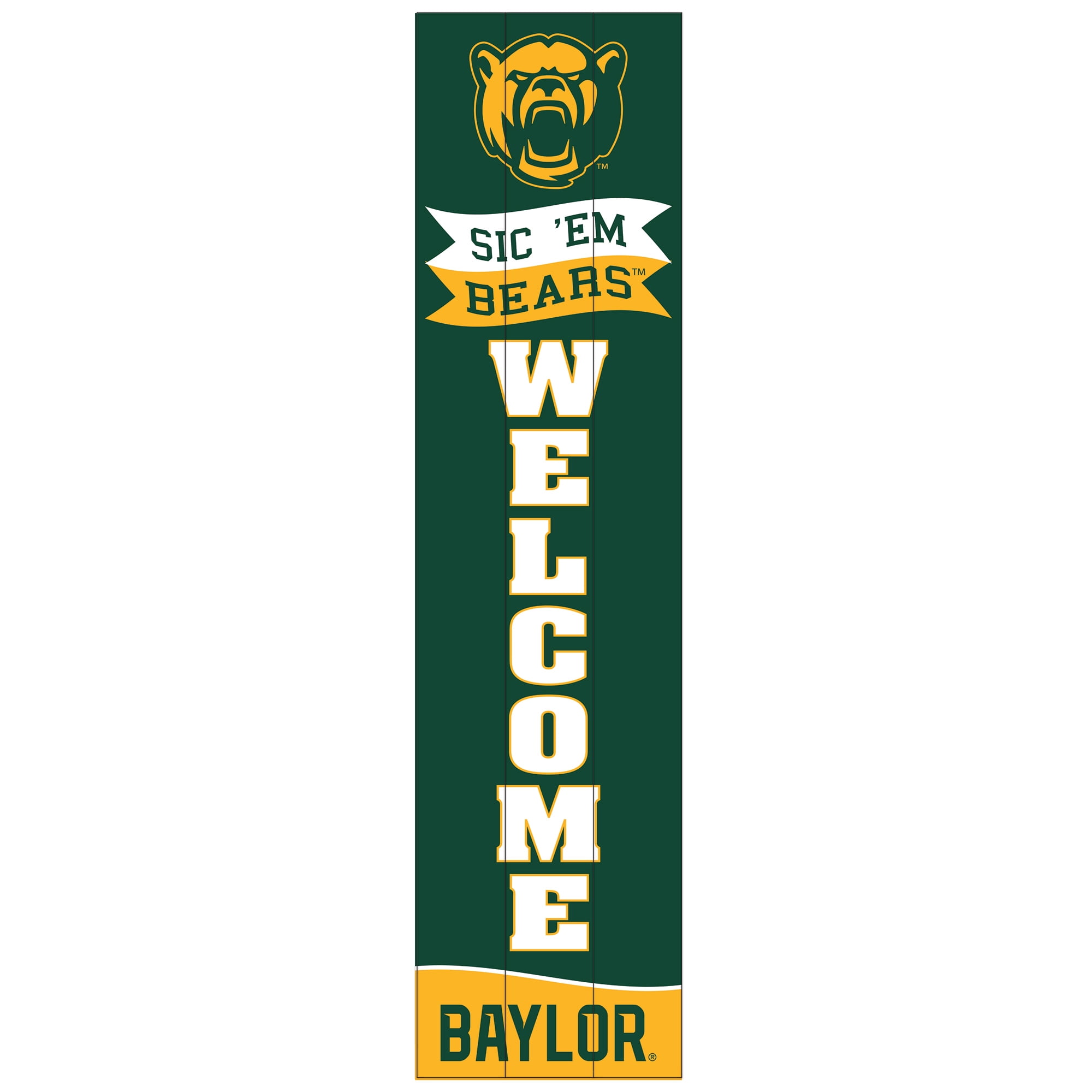 Baylor Bears 47" Leaner Fan Sign - Walmart.com