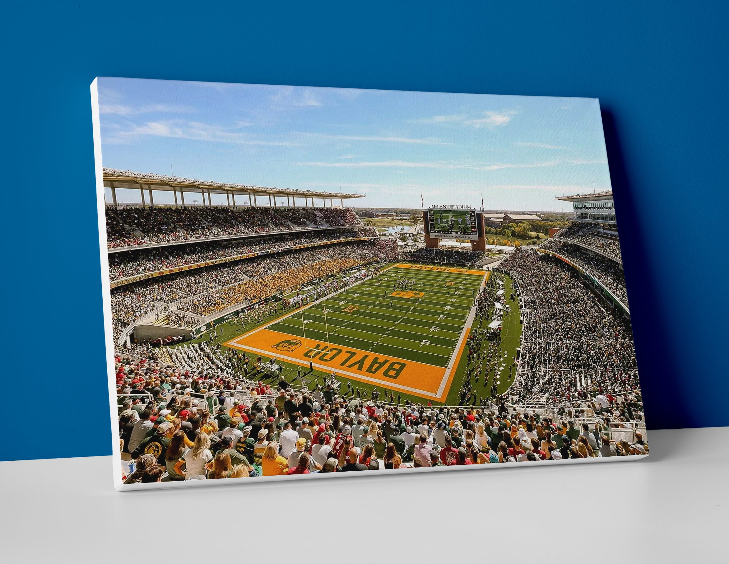 Baylor Football Stadium Poster or Canvas Wall Art - Walmart.com