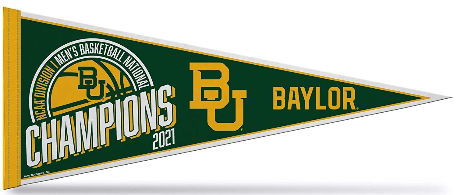 Baylor University Bears 2021 Champions Soft Felt Pennant, 12x30 Inch ...