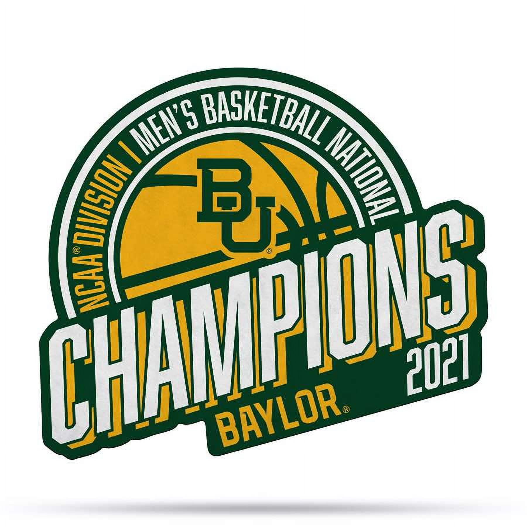 Baylor University Bears 2021 Champions Soft Felt Pennant, Shape Cut, 18 ...