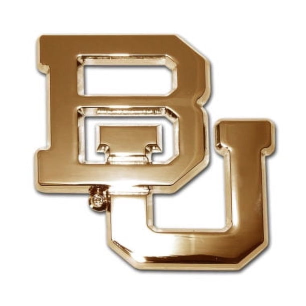 Baylor University Gold Powder Coated Emblem - Walmart Business Supplies