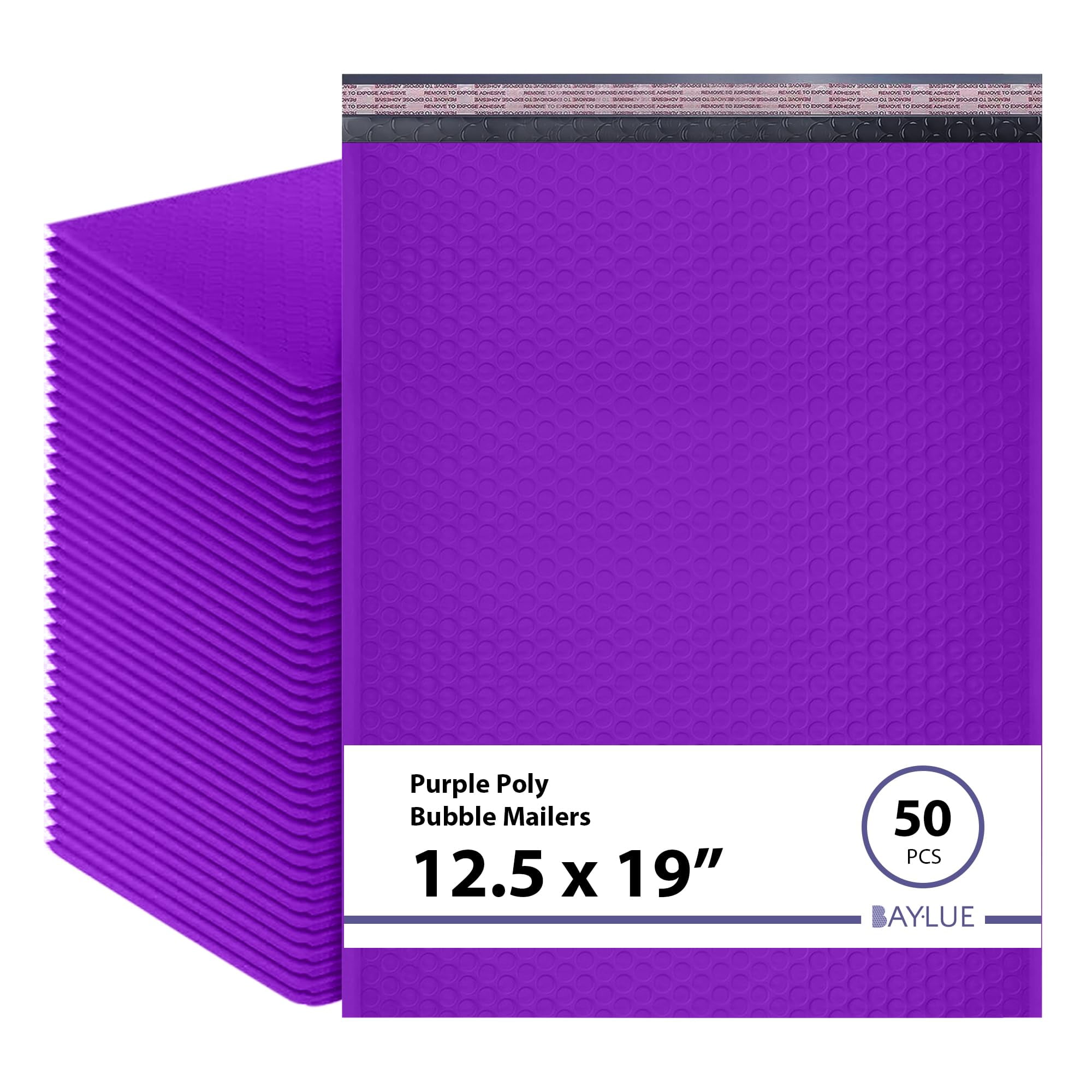 Baylue Poly Bubble Mailers, Self-Sealing Padded Shipping Envelopes ...
