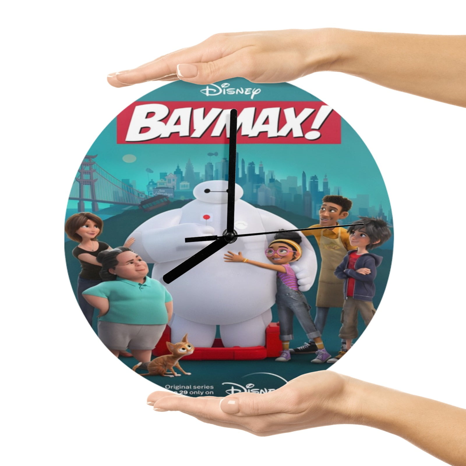 Baymax! MDF Wall Clock（11.6"） - Walmart.com