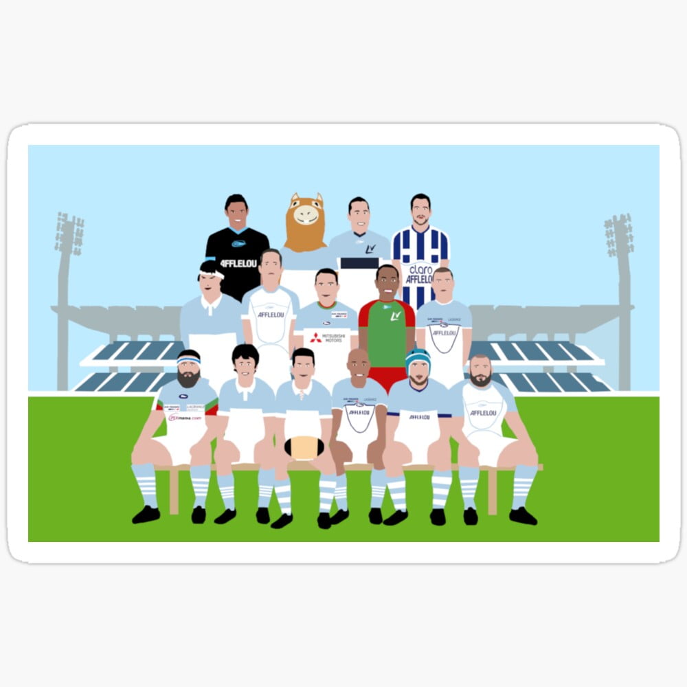 Bayonnais Rowing Rugby Team Sticker Phone Decal Water Bottle Stickers ...