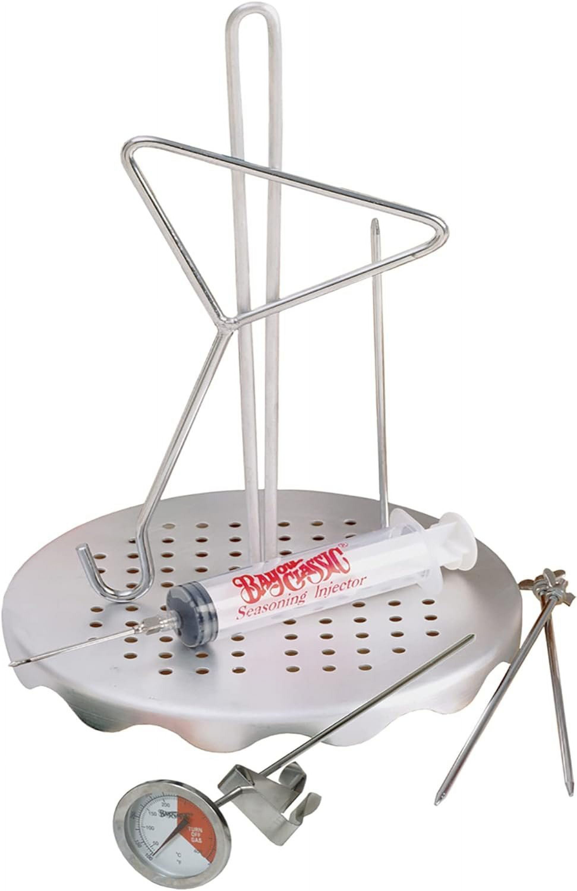 Bayou Classic 0835 Complete Poultry Rack Set Includes Perforated ...