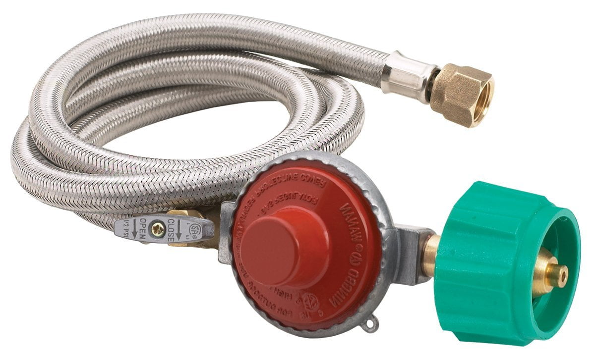 Bayou Classic M5HPR-1 10 PSI Hose/Regulator Valve Assembly - Walmart ...