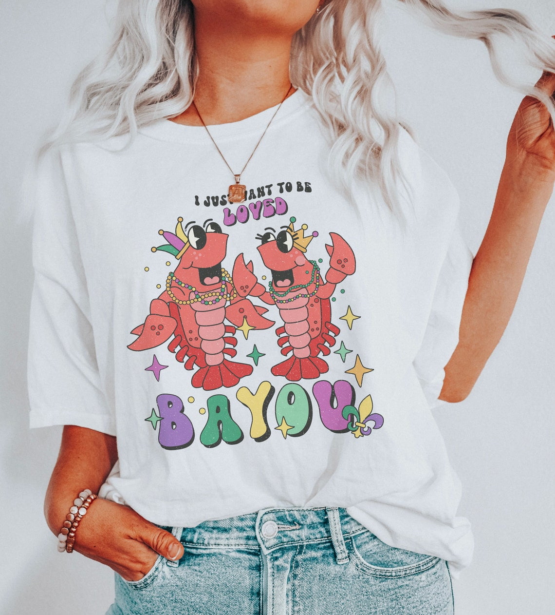 Bayou Mardi Gras T-Shirt, Bayou Engagement Bachelorette Party Shirt ...