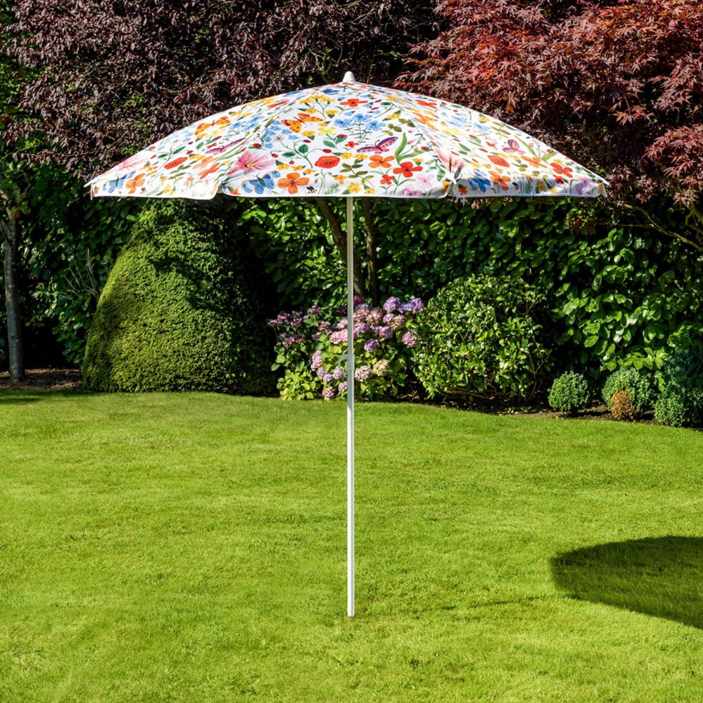 Bayside21 6.5ft Beach Umbrella with UV50+ Protection, Sand Anchor ...