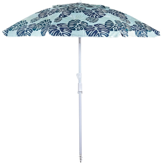 Bayside21 7 feet Beach Umbrella with Tilt, Portable Outdoor Sun ...