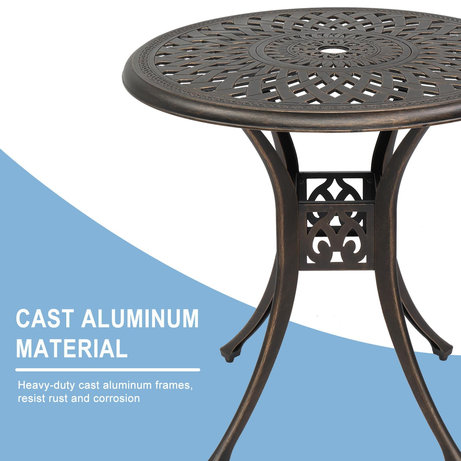 BaytoCare, Outdoor Dining Table, 31