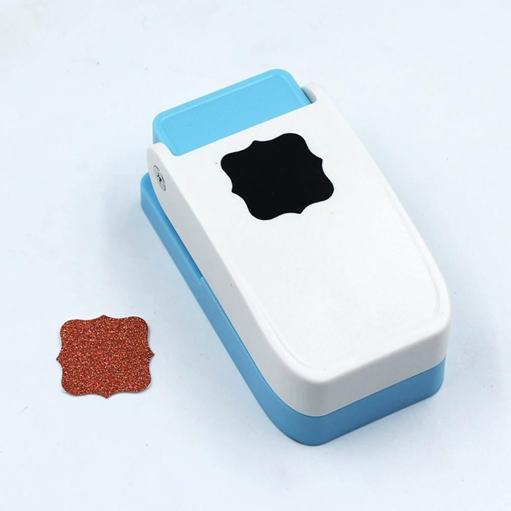 Bayufint 1 Inch Square Punch Craft Lever Punch with 12 Shapes for ...