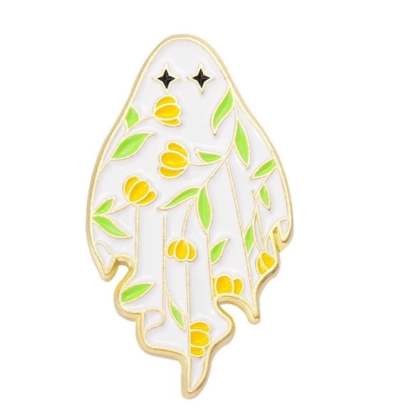 Bayufint Halloween Dancing Ghost Pins Cute Horror Goth Brooch for Party ...