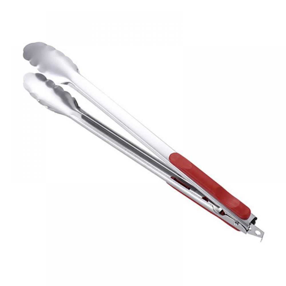 Baywell 13.7 Inch Extra Long Grill Tongs, Ultimate Stainless Steel ...