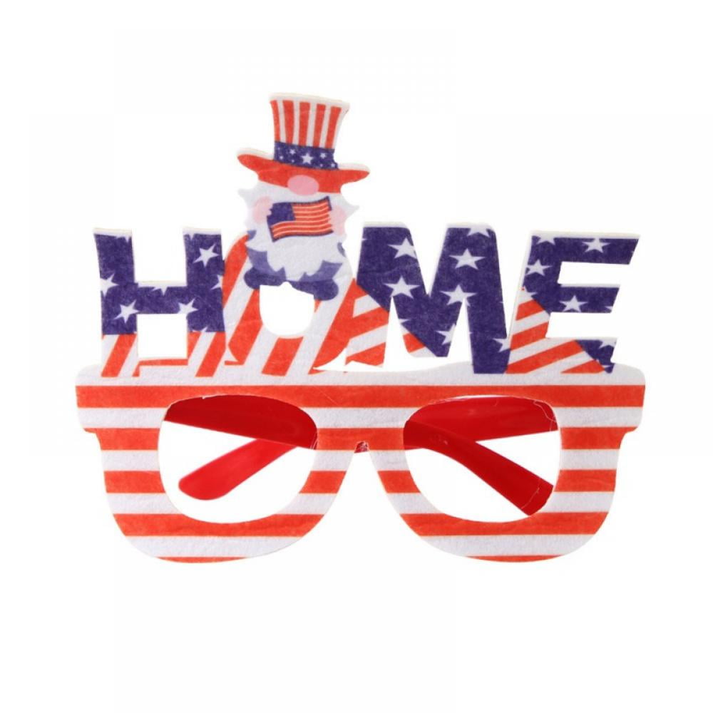 Baywell 4th of July Glasses | 4th of July Photo Booth Props | 4th of ...
