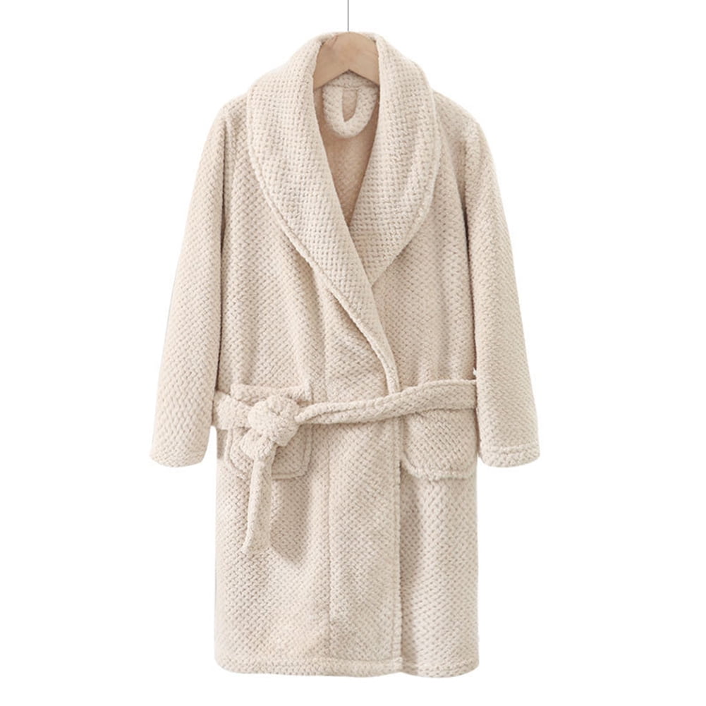 Baywell Babys' Fleece Hooded Robes, Warm Printed Bath Robe for Kids ...