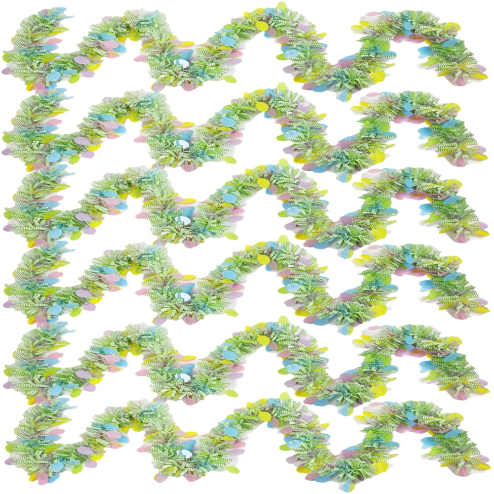 Baywell Easter Metallic Glitter Garlands Easter Mixed Color Chunky ...