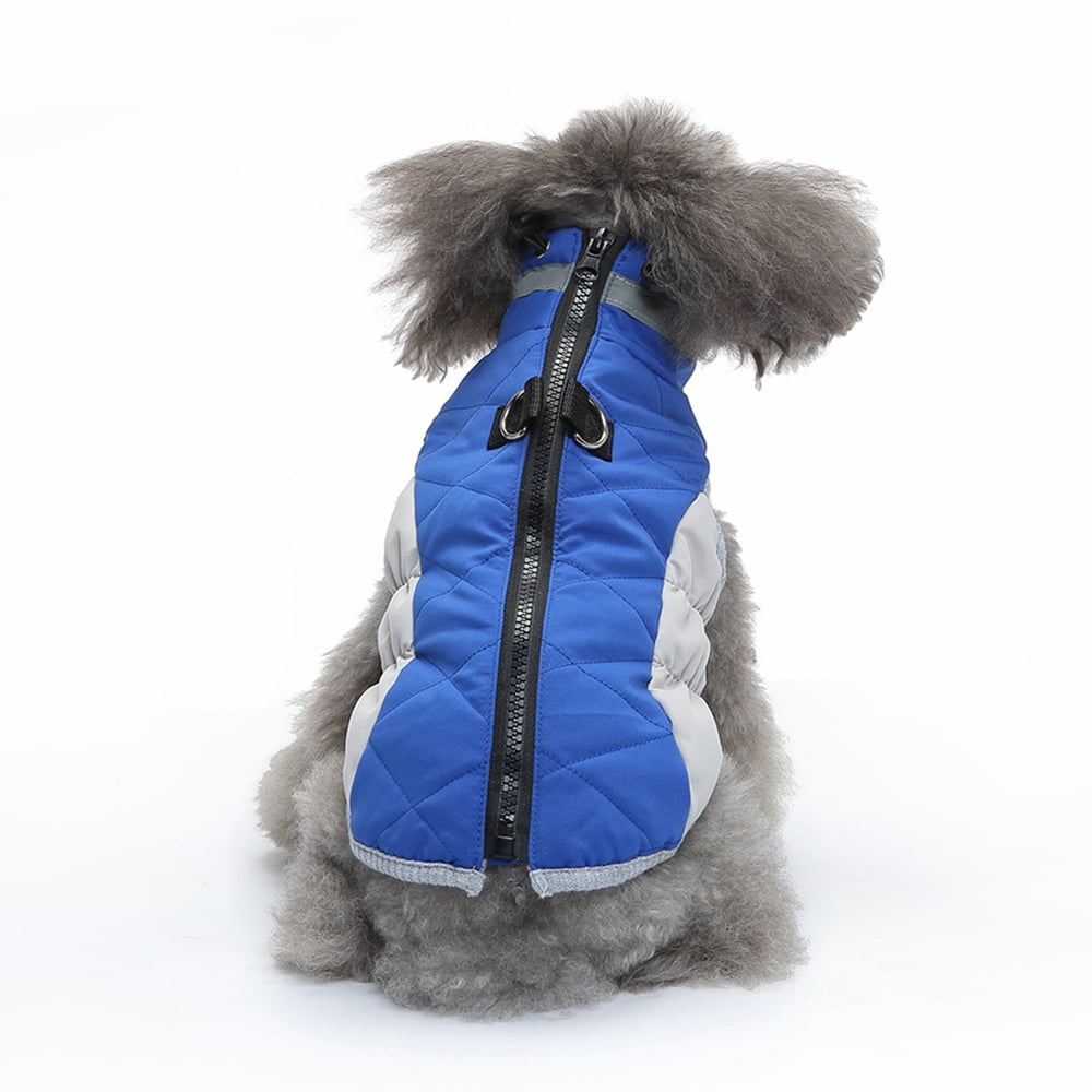 Baywell Fashion Vest Dog Jacket - Warm Zip Up Dog Bomber Vest with Dual ...