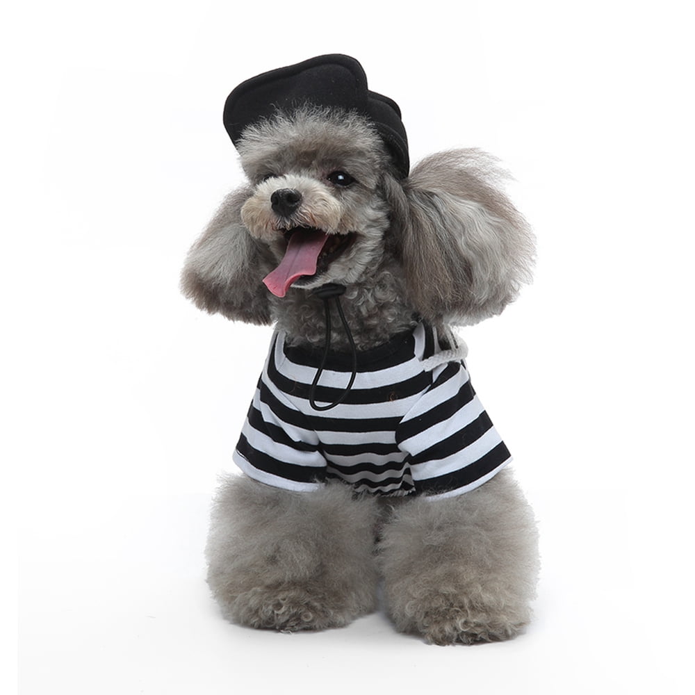 Baywell Funny Cat Dog Halloween Thief Costumes - Pet Cat Dog Halloween ...