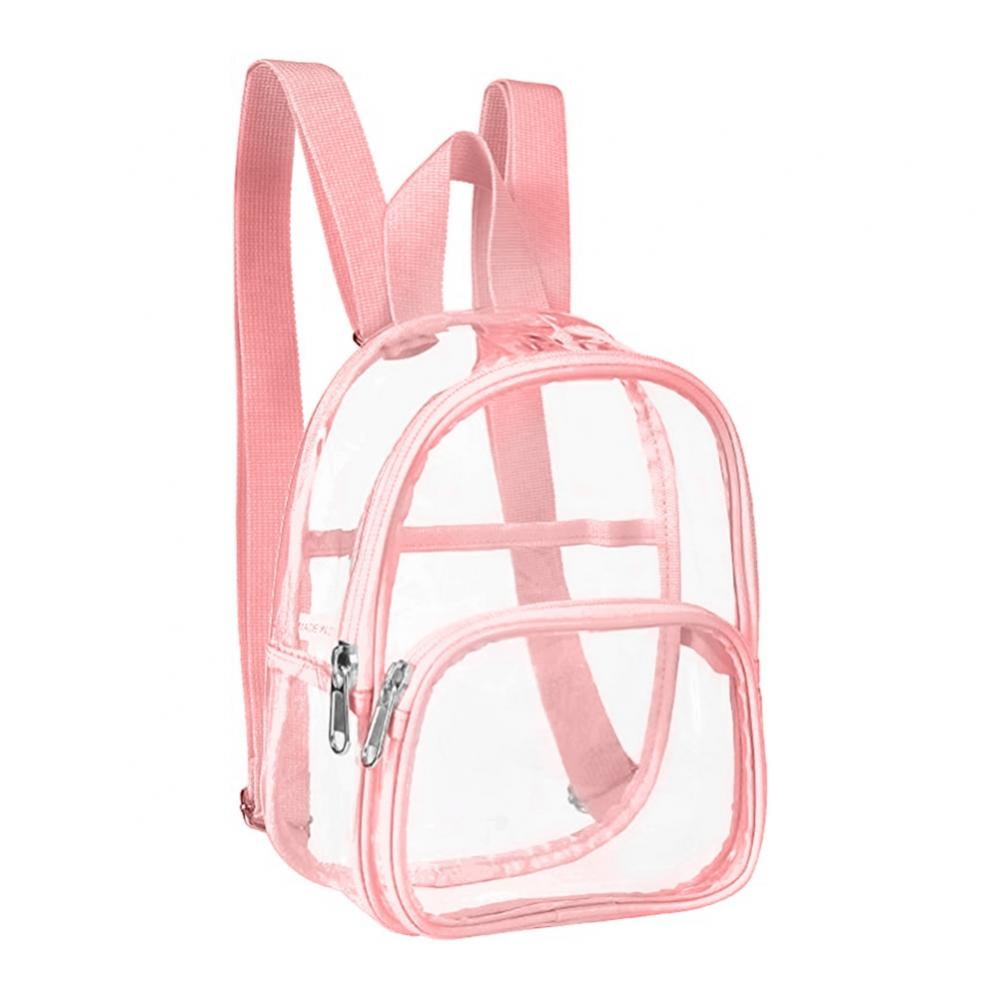 Baywell Heavy Duty Clear Backpack, Transparent PVC Concert Mini ...