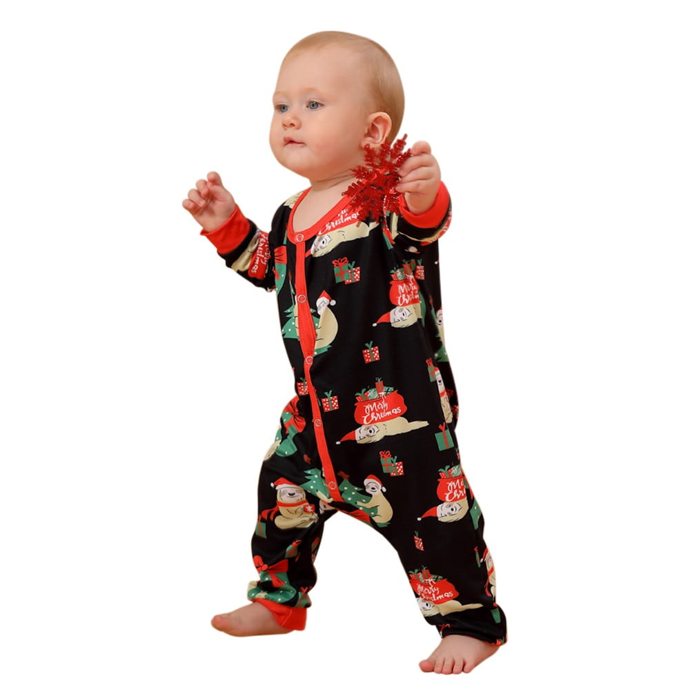 Baywell Matching Family Pajamas Sets Christmas PJ's Cute Sloth Print ...