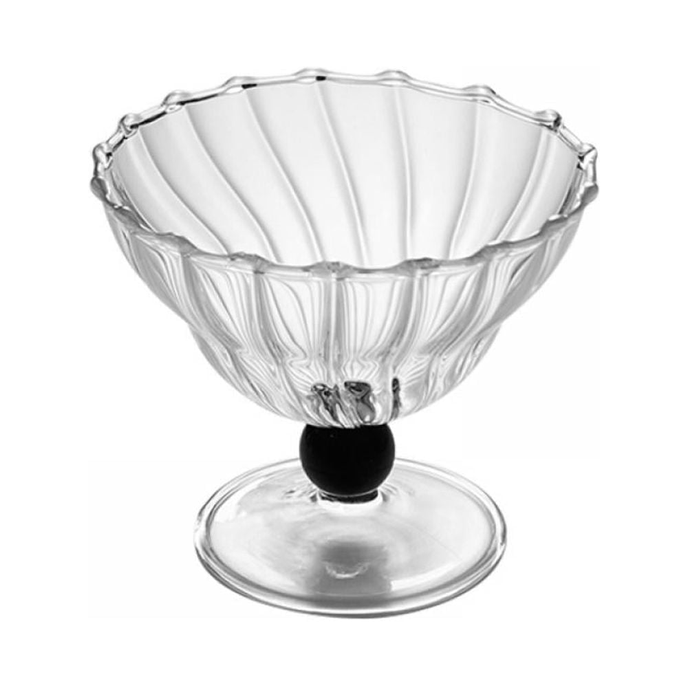 Baywell Milkshake Glass, Fountain Classic Glass for Ice Cream, Clear ...