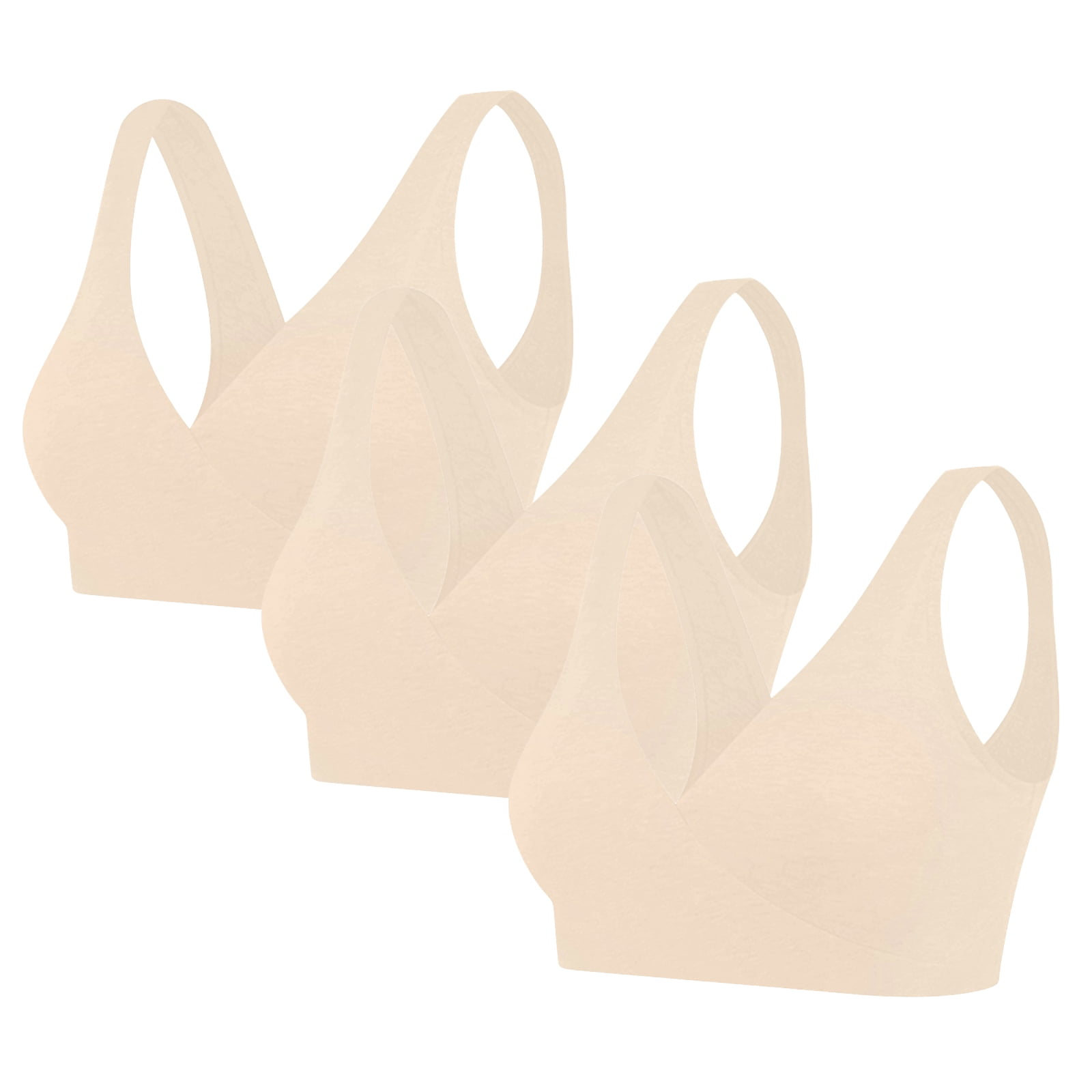 Baywell Nursing Bra for for Breastfeeding Maternity Sleeping Wirefree ...