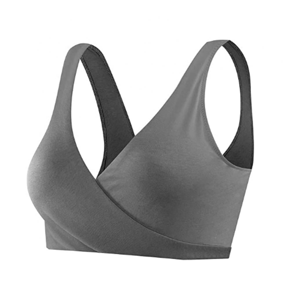 Baywell Nursing Bra for for Breastfeeding Maternity Sleeping Wirefree ...