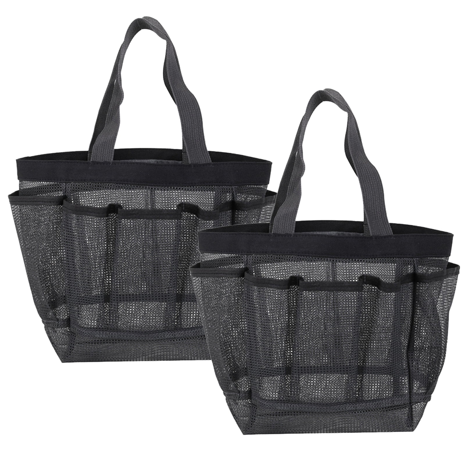 Baywell Portable Shower Bag Large Capacity Mesh Shower Storage Bag ...