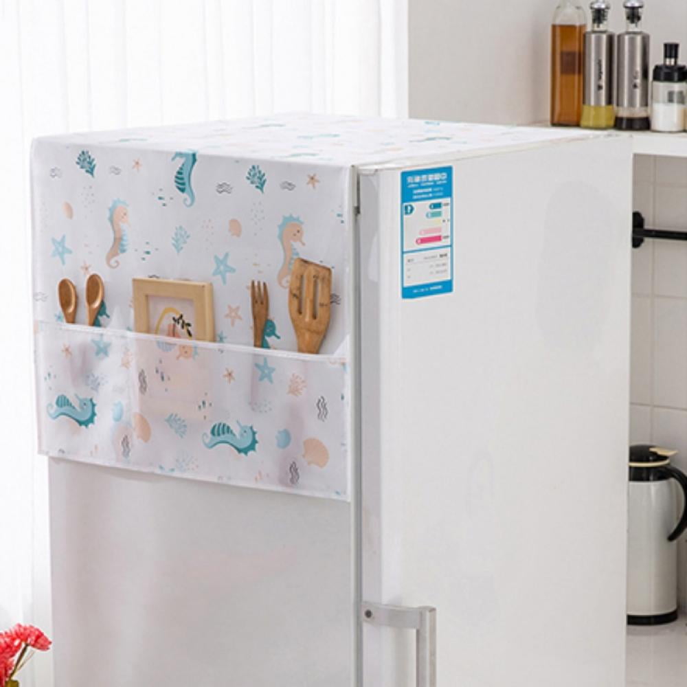Baywell Refrigerator Fridge Dust-Proof Cover Washing Machine Cover PEVA ...