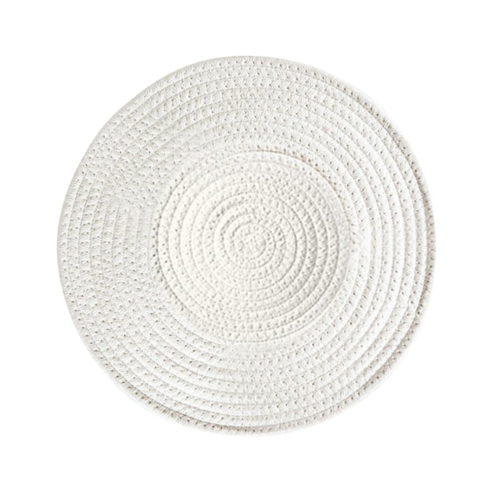 Baywell Rope Drink Coasters Placemat Absorbent Trivets Mat and Hot Pad ...
