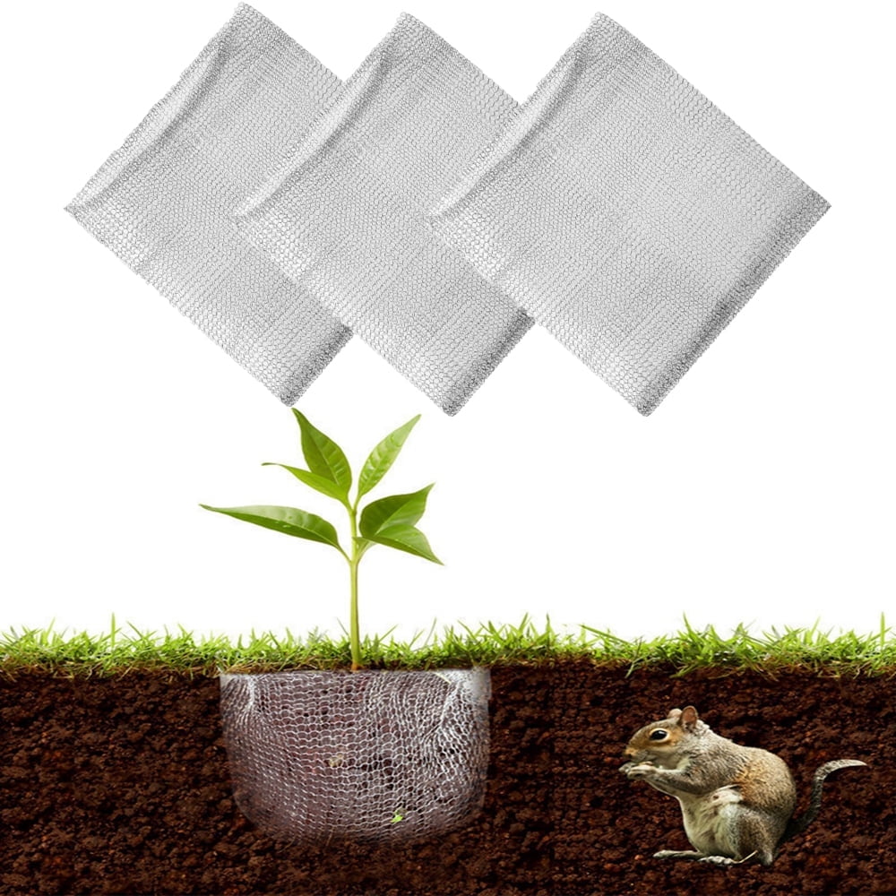 Baywell Stainless Steel Mesh 3 Pieces for Mouse Rat Rodent Control ...