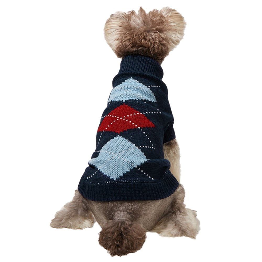 Baywell Warm Dog Sweater, Soft Pet Knitwear, Knitted Pullover, Winter ...