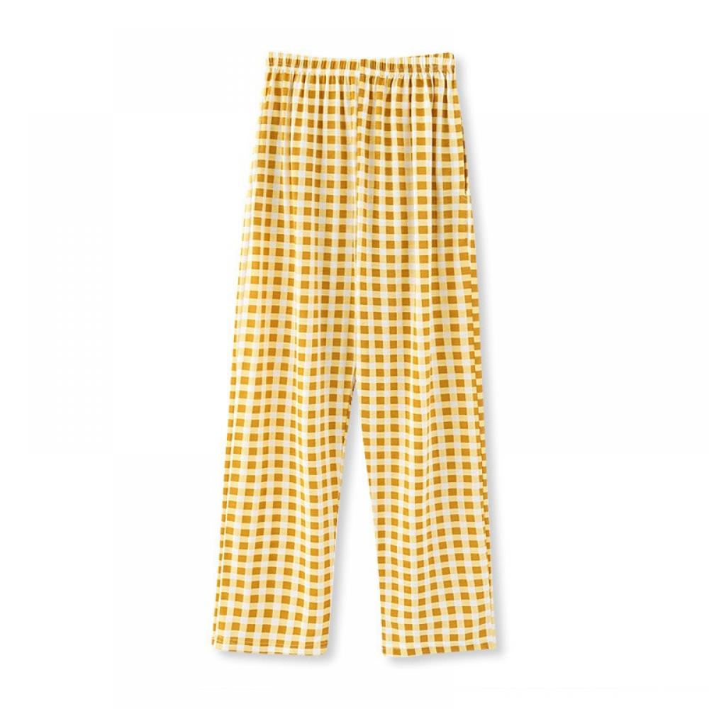 Baywell Women Plaid Pajama Pants Sleepwear Stretch Bottoms Cotton ...