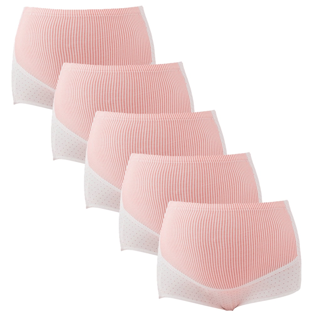 Baywell Women's Maternity Underwear Over Bump Cotton Pregnancy Panties ...