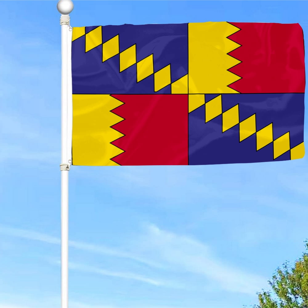 Bayyon Birmingham Coat Of Arms Flag Banner with Grommets 3x5Feet Man ...