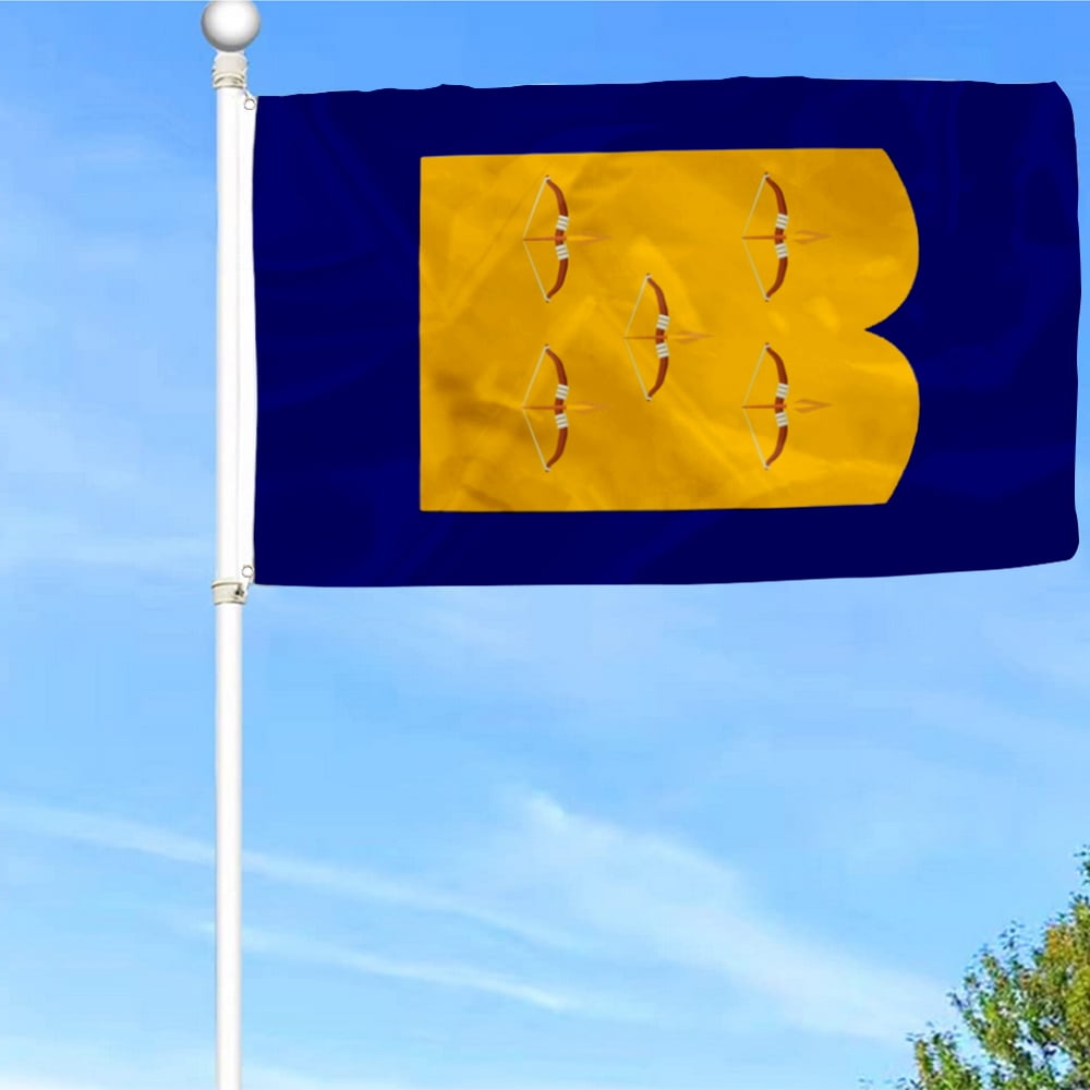 Bayyon Bow and Arrow Flag Banner with Grommets 3x5Feet Man cave Decor ...