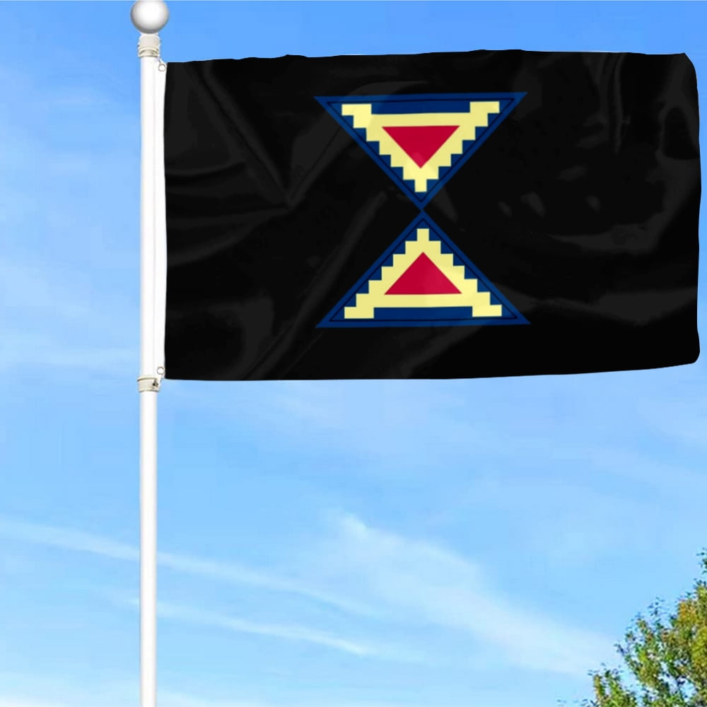 Bayyon Emblem of the 7th Army Flag Banner with Grommets 3x5Feet Man ...